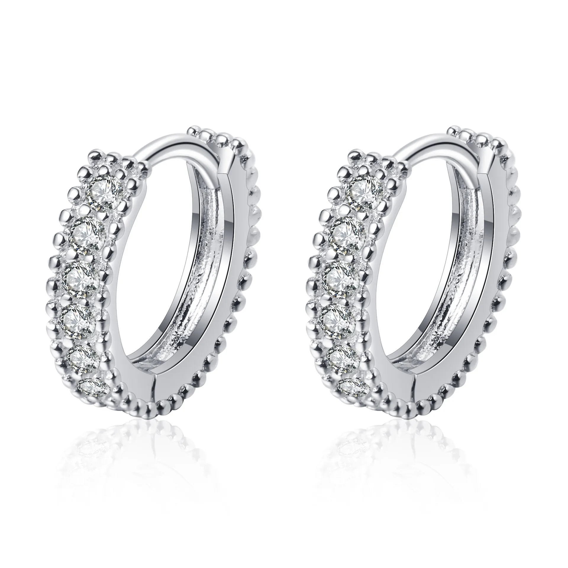 TaiYang S925 Moissanite Boucles D'oreilles À Tige Pour Femme Et Homme 0 ...