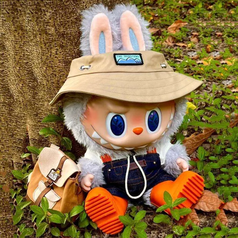 The MONSTERS 40cm Big LABUBU Abbey Bominable Doll FALL IN WILD Series ...