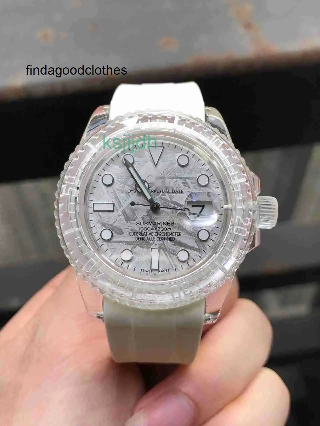 Mechanical Automatic Wristwatch with Sapphire Dial Window and Stainless ...