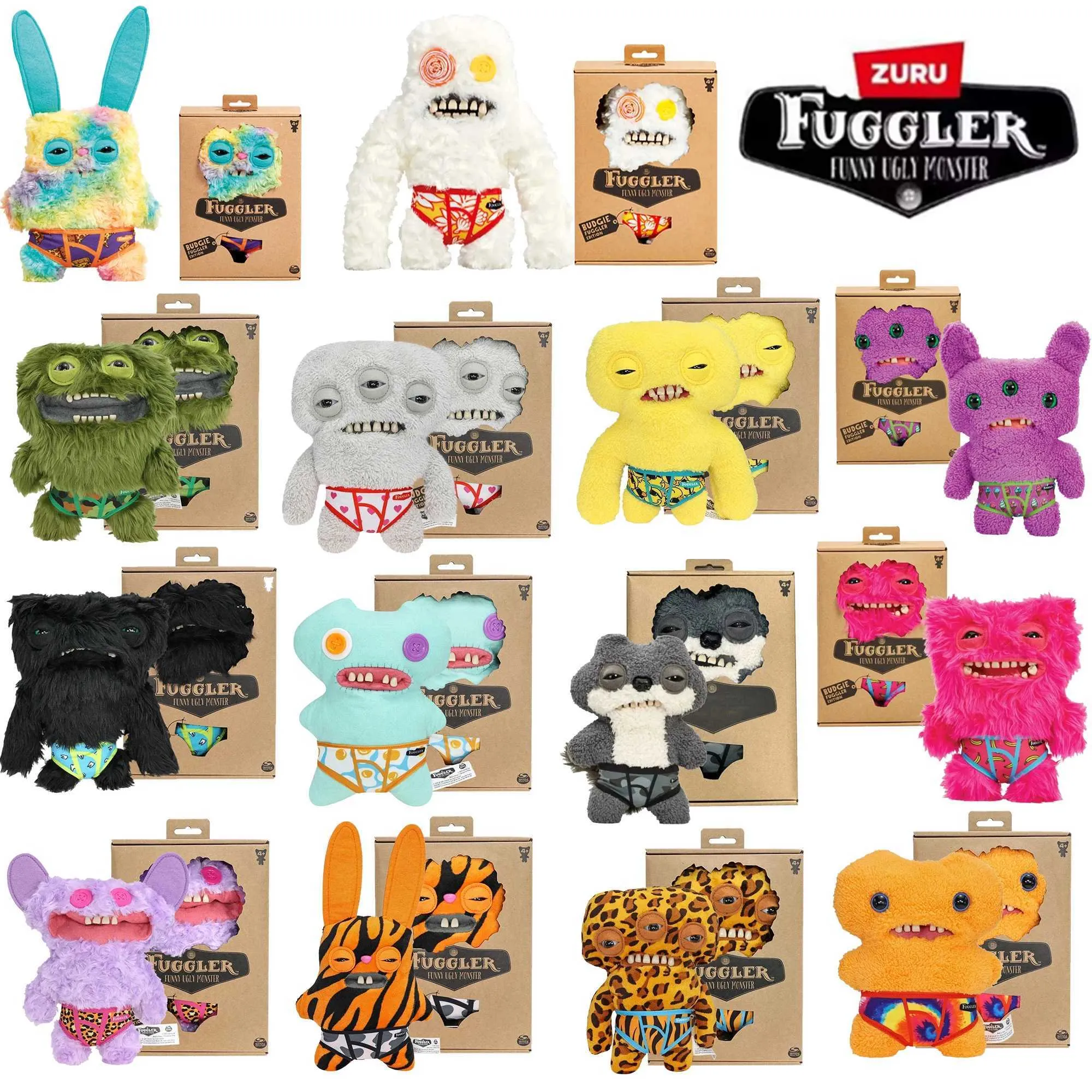 Monster Fuggler Teddy With Wide Eyed Tooth And Soft... From Kiyono984 ...