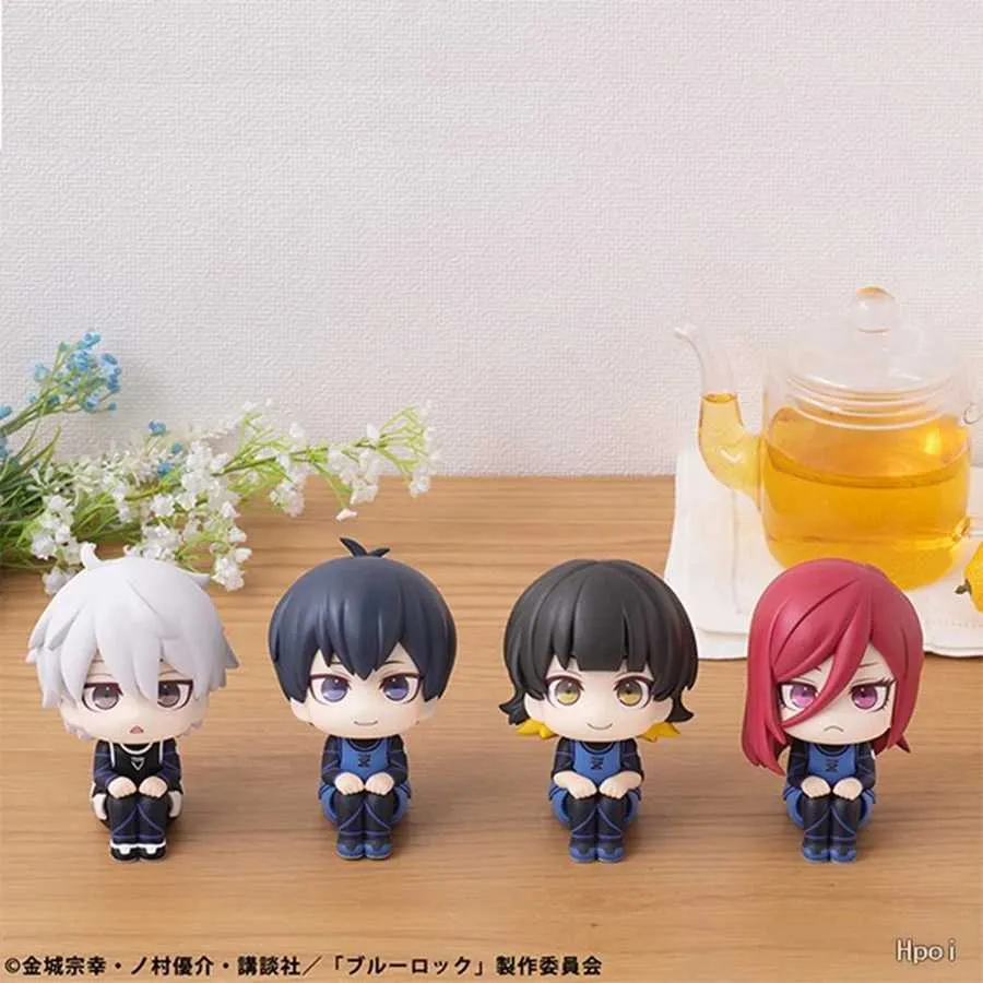 9cm Blue Lock Anime Figure Q Version Nagi Seishirou PVC Collection ...