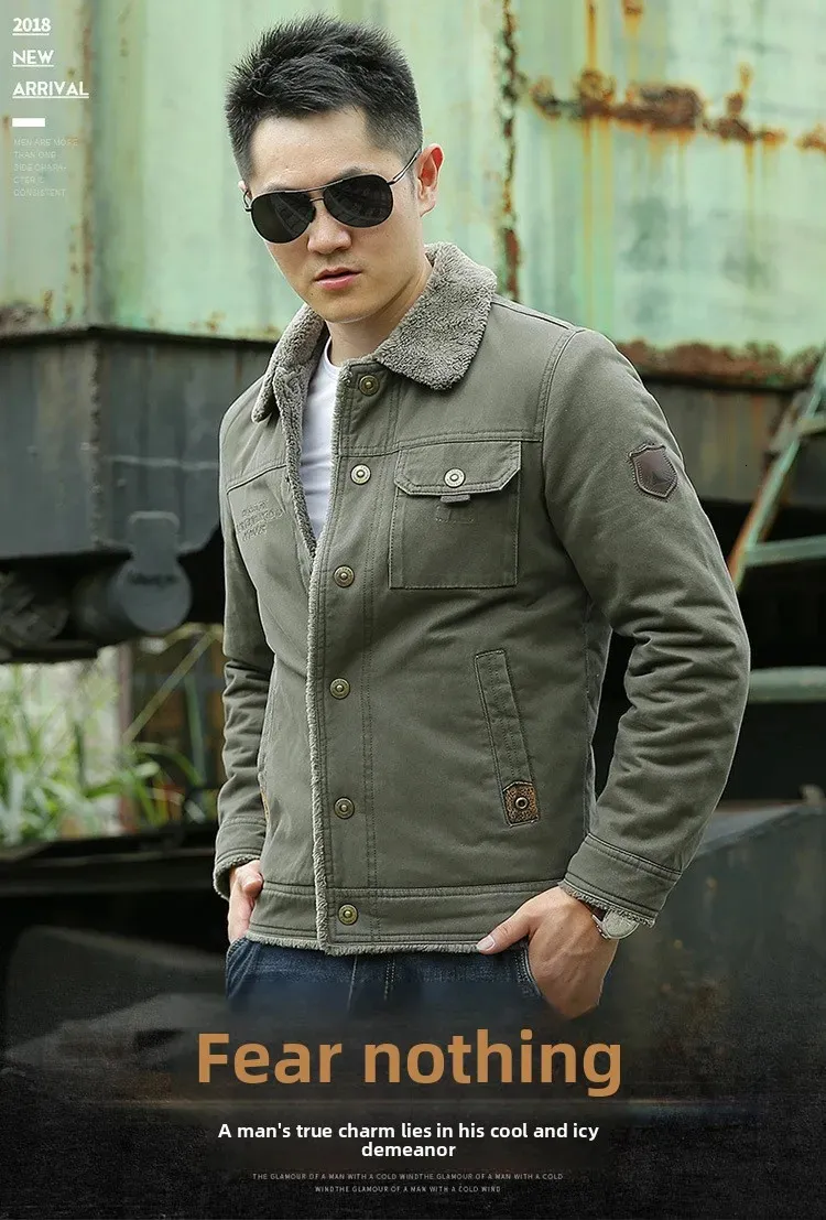 Men's Slim Fit Bomber Jacket Winter Hooded Acetate Non-Woven Fleece ...