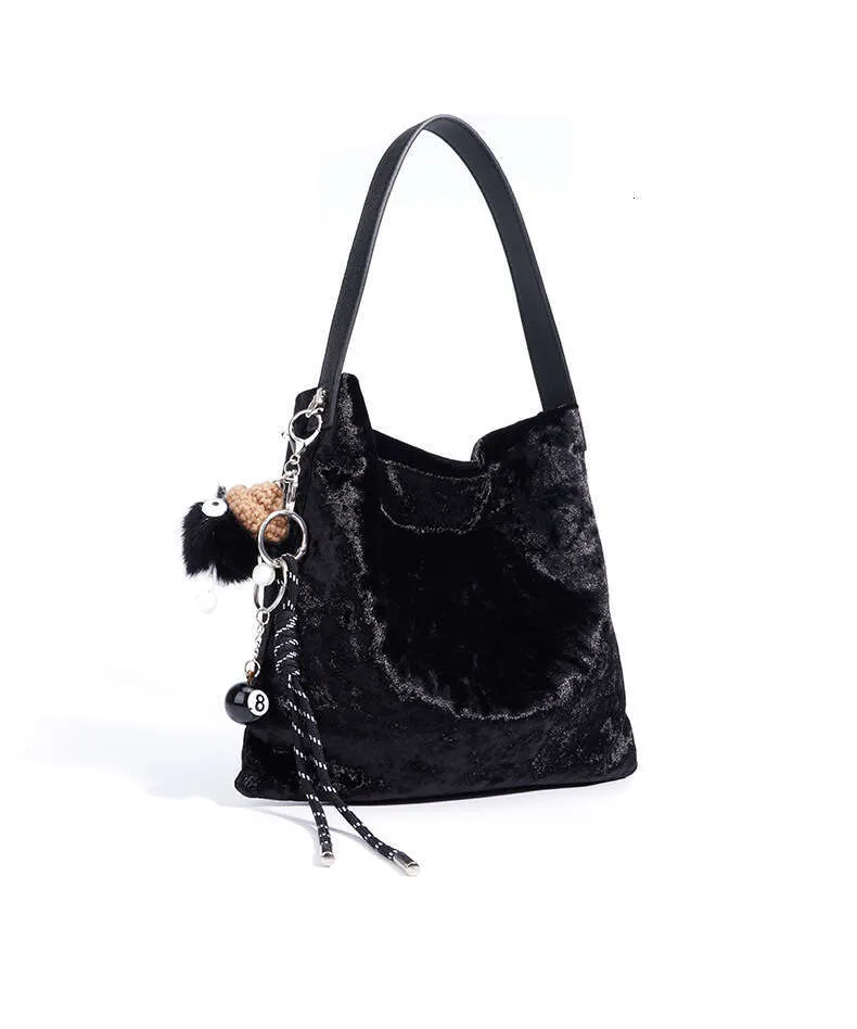 Luxury Genuine Leather Medium Barrel-Shaped Tote Shoulder Bag for Women ...