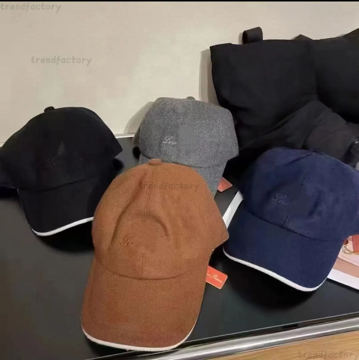 Luxury Embroidered Duckbill Soft Cap With Linen Letter Design Double ...