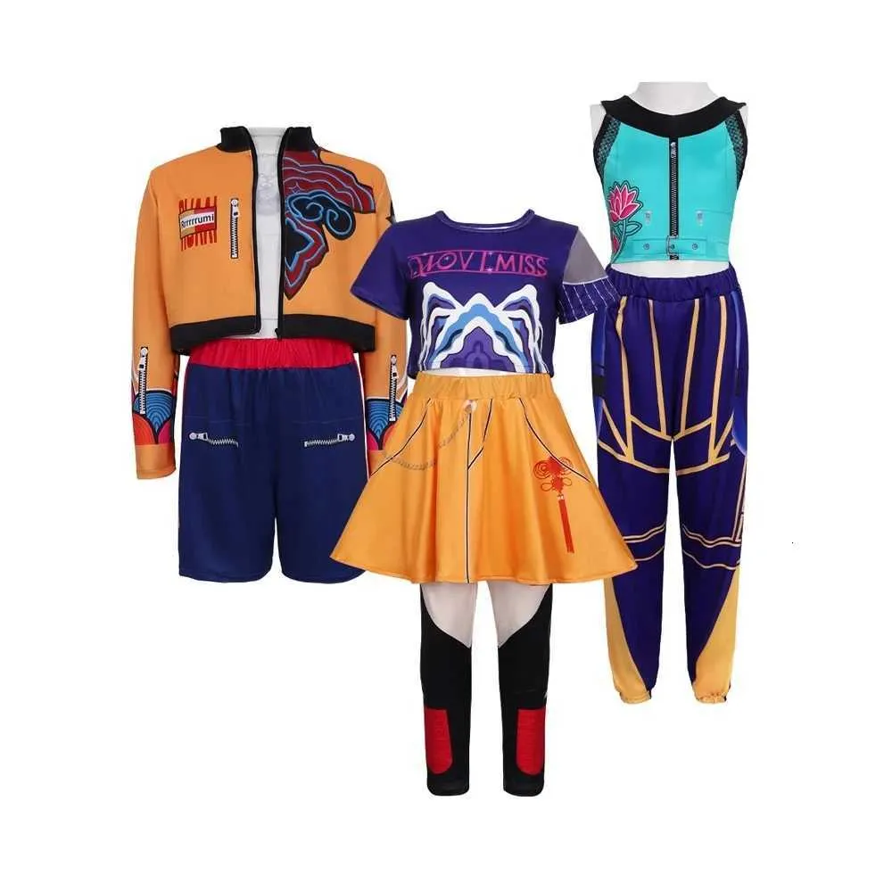 KPOP Demon Hunters Cosplay Costumes For Girls Fantasy Roleplay Outfits ...