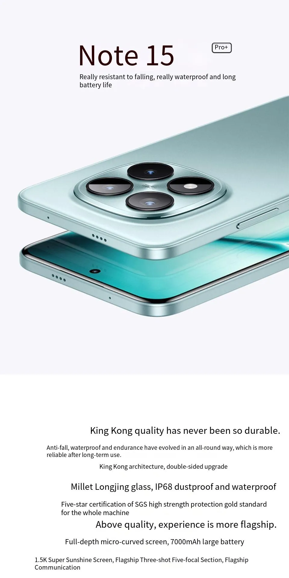 Xiaomi Redmi Note 15 Pro+ Plus 5G Mobile Phone 12GB RAM 256GB ROM ...