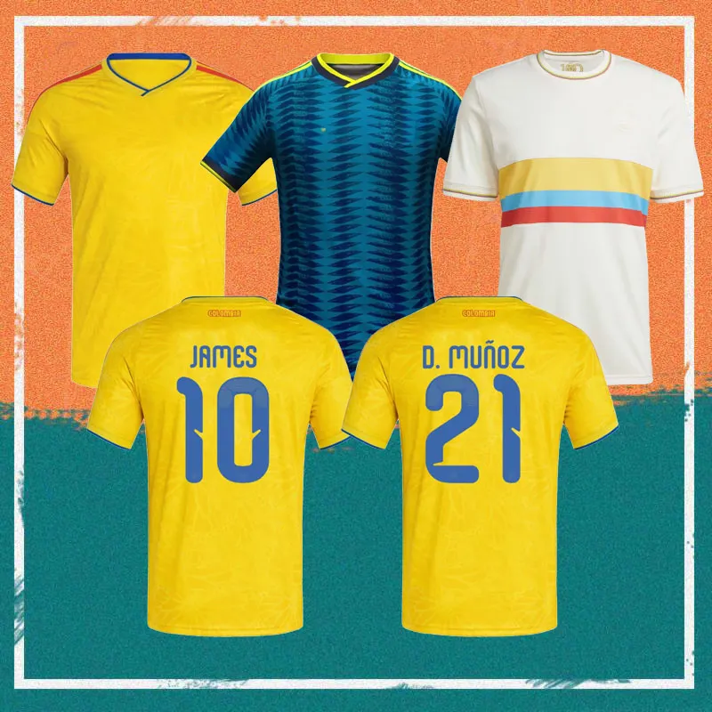 Colombia National Team Soccer Jerseys 2026 James... From Sportcitys868 ...