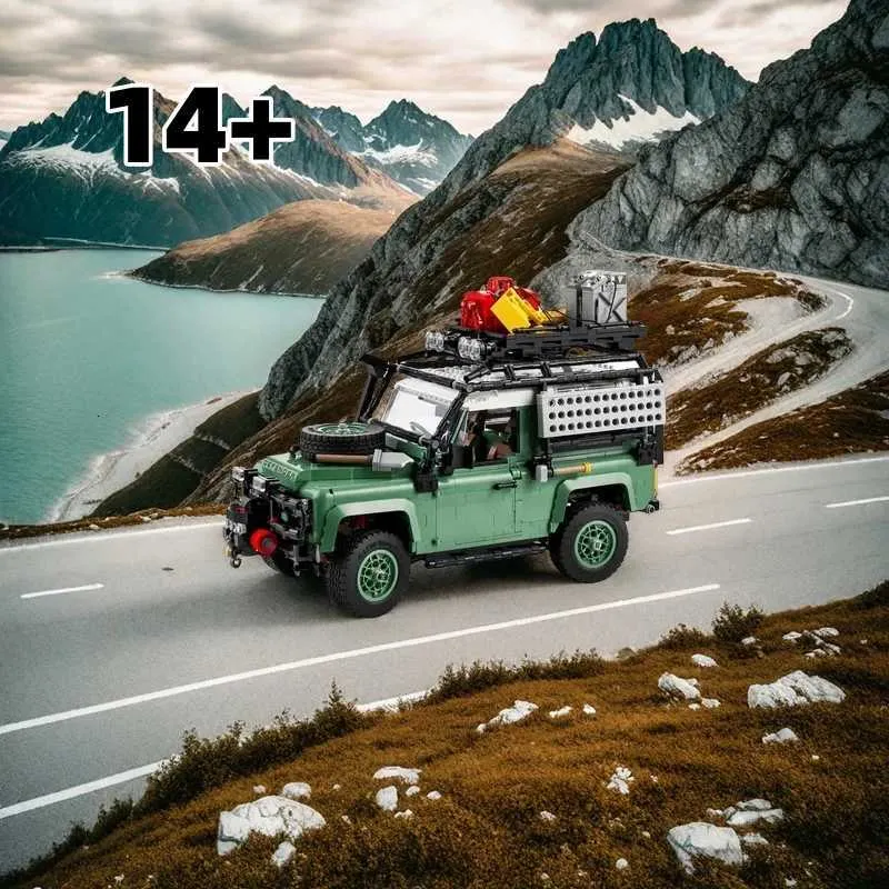 Wooden Classic 90 Off-Road Vehicle Model Building Mechanical Assembly ...