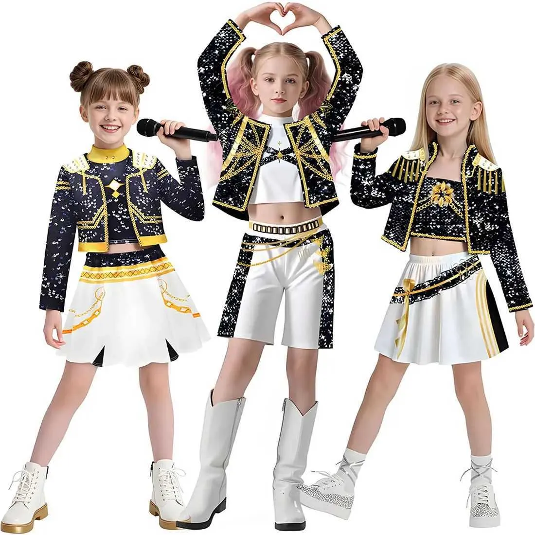 Hot Movie KPop Demon Hunters Costume For Girls ... From Innovation ...