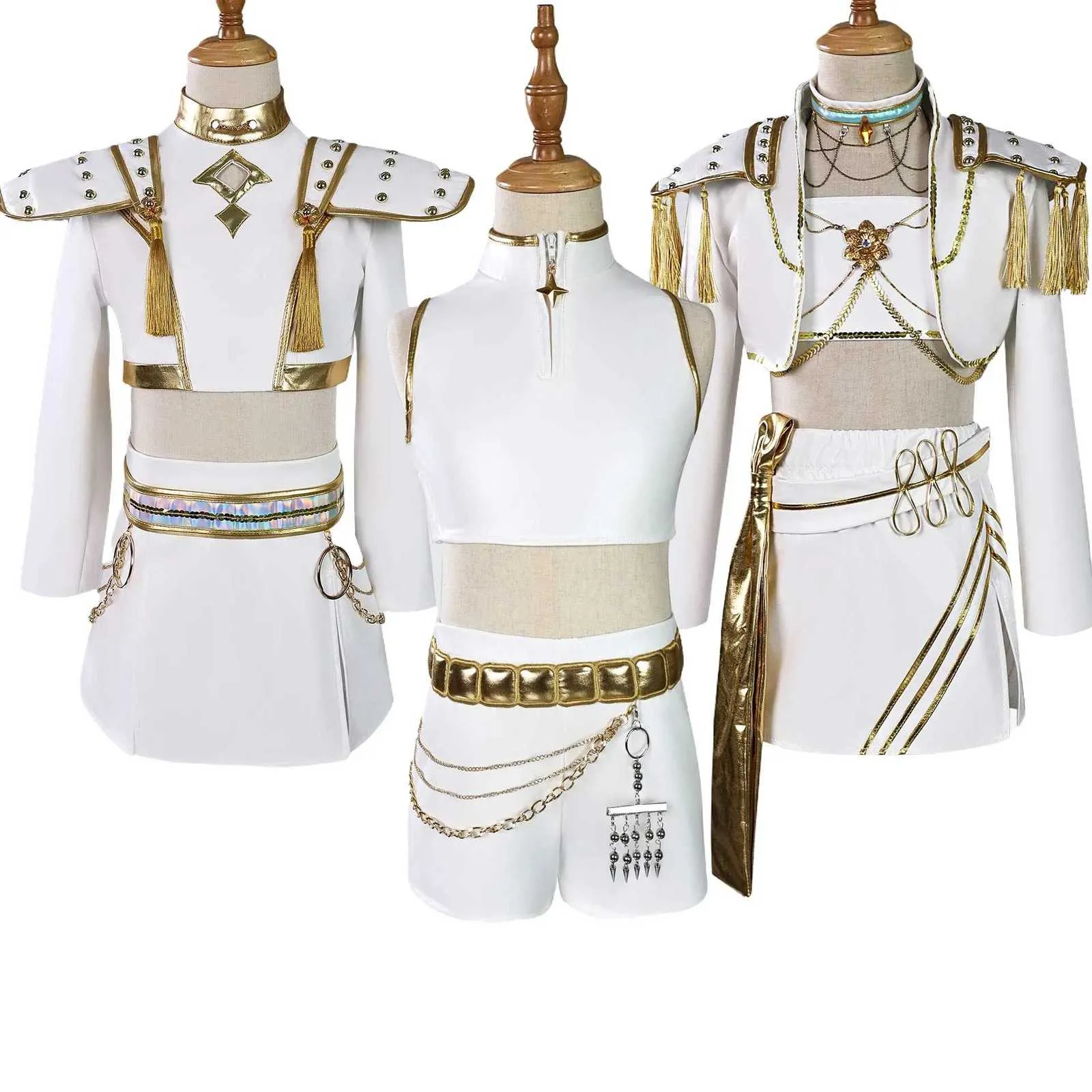 Jsut Saiyan K POP Rumi Cosplay Kostüm Kızlar Için Demon Hunters Mira ...