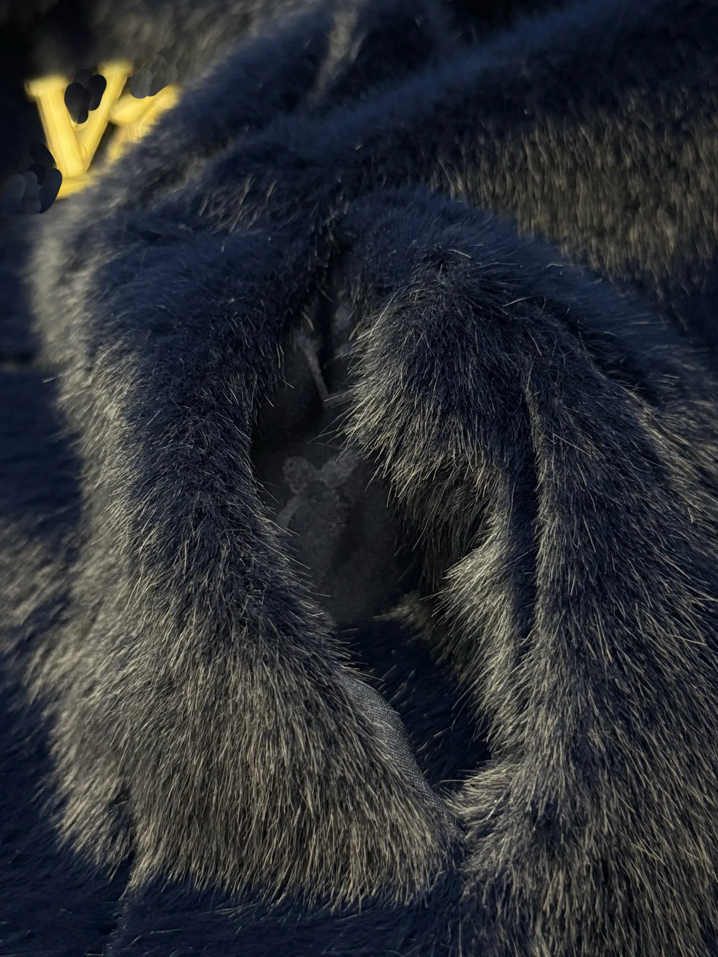 Men's Black Spandex Fur Jacket with Turn-down Collar and Mink Fur ...