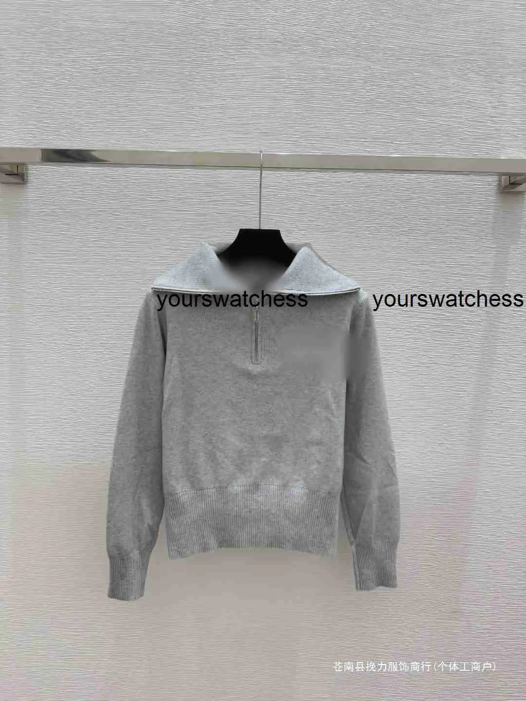 Custom embroidered long sleeve shirt with lapel collar and batwing ...