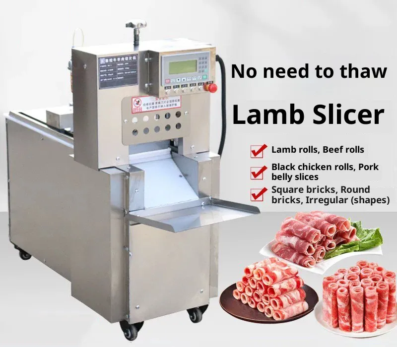 Electric Double Cut Commercial Beef Slicer Machine... From Hookahsqq ...