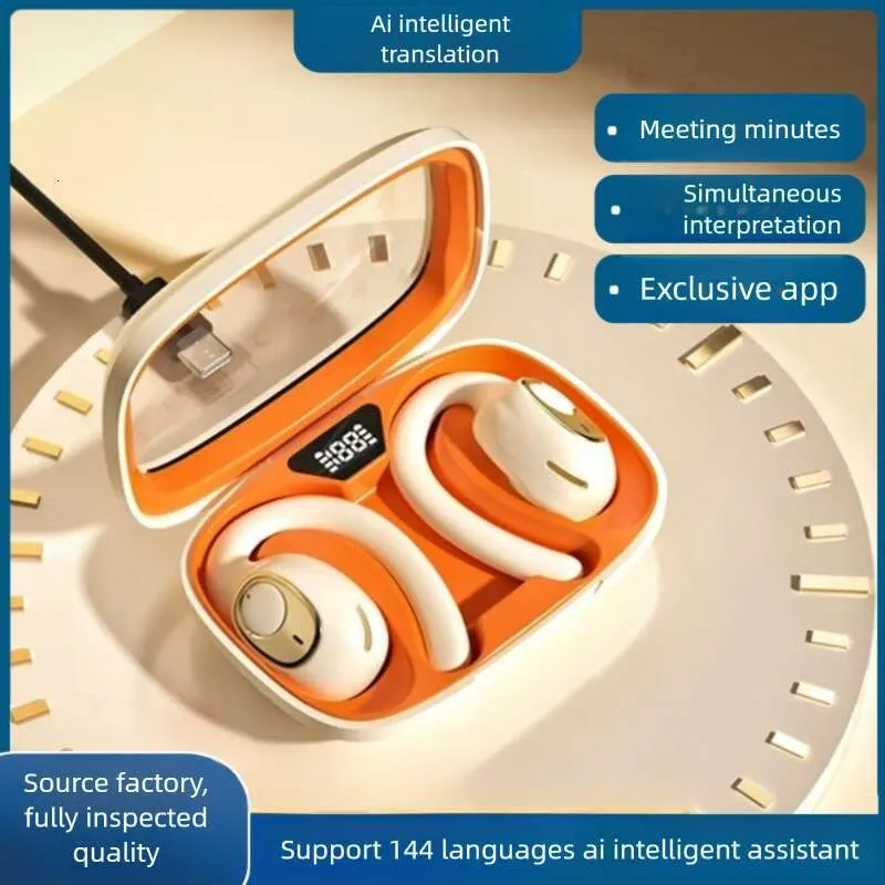Designer X Bluetooth Earbuds AI Simultaneous Translator For Business ...