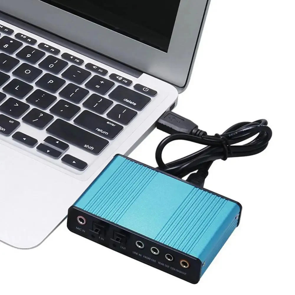 6 Channel USB Usb 5.1 Sound Card For PC, Laptop, Desktop, Tablet 5.1 ...