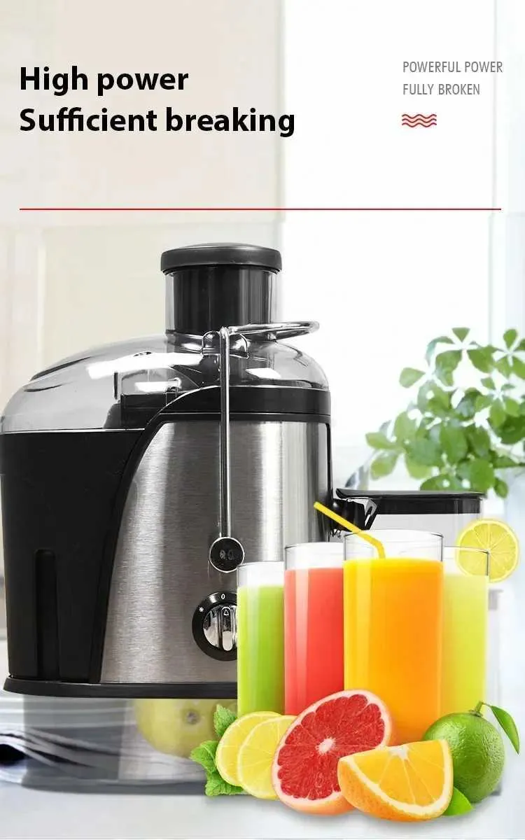 Centrifugal Electric Juice Extractor with Stainless Steel Blade and ...