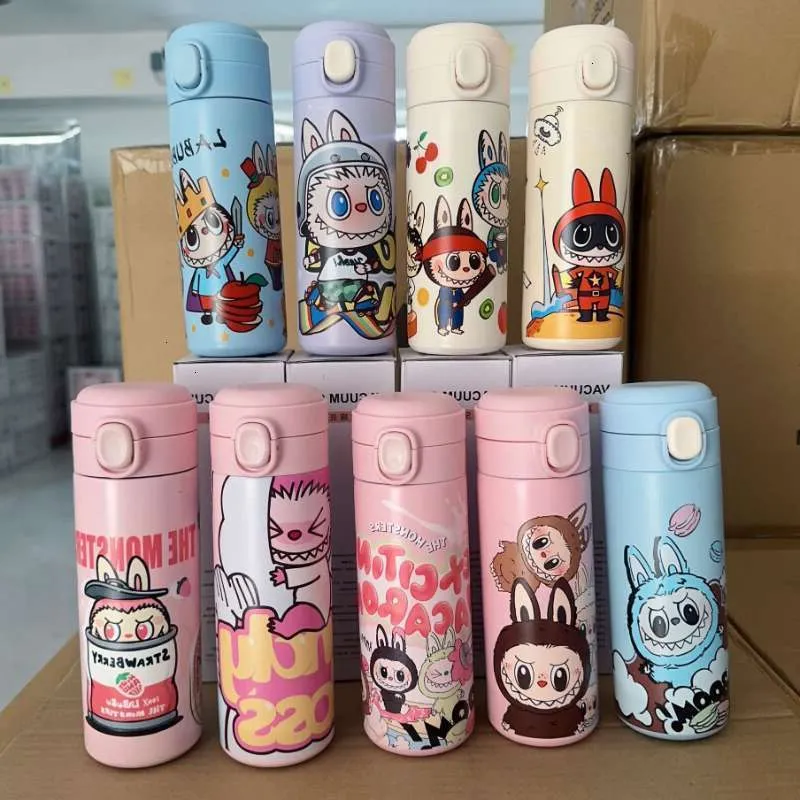 304 Cute Labubu Vacuum Cup Insulated Mug Pea Stainless Steel Insulated ...
