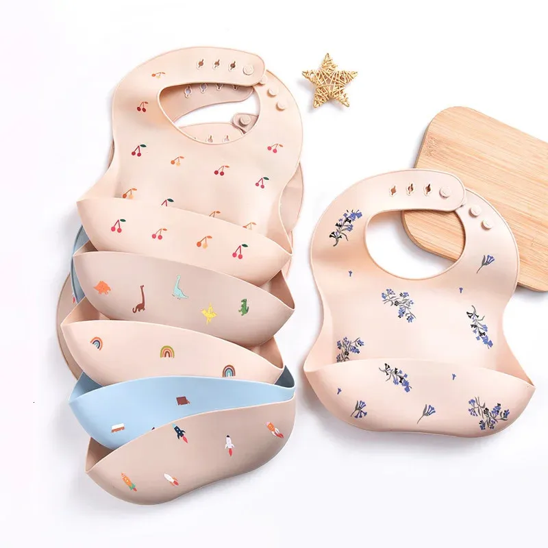 Silicone Baby Bibs 4 Speeds Adjustable Baby Apron For... From Deng08 ...