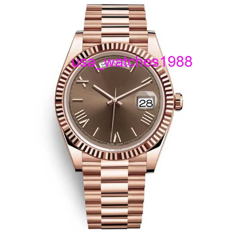 Luxury Gold Automatic Steel Gold Watches For Men With Sapphire Crystal ...