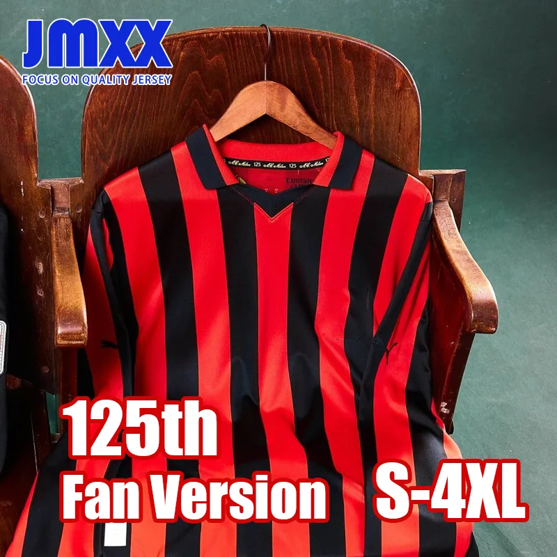 XXXL 4XL ACs Milaons 125th Anniversary Soccer Jersey: Kaka Special ...