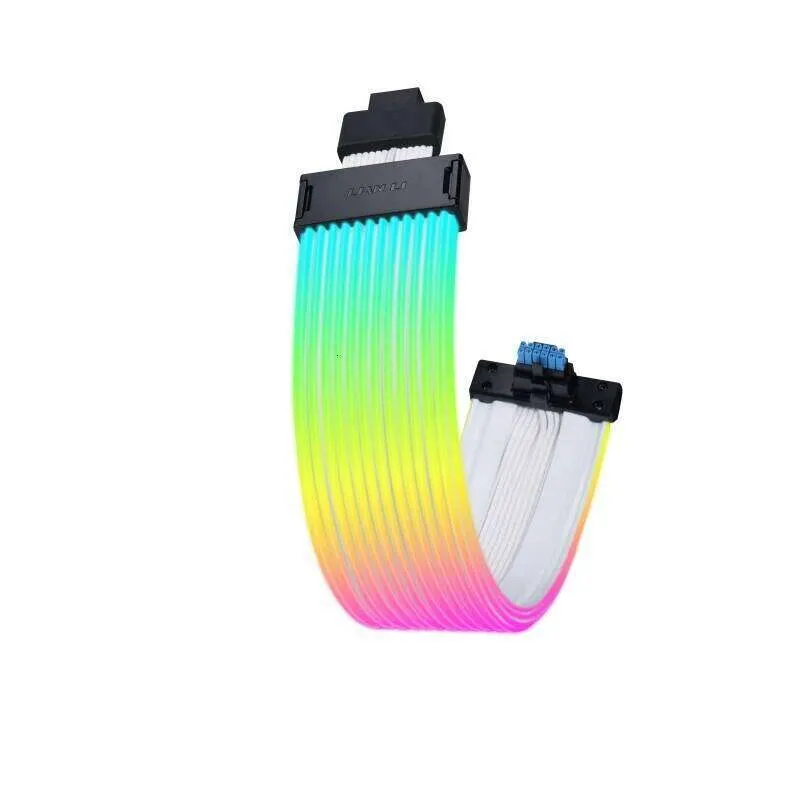 Lian Li STRIMER Wireless 12V 2x6 Pin RGB Light Guide PC Case Lighting ...