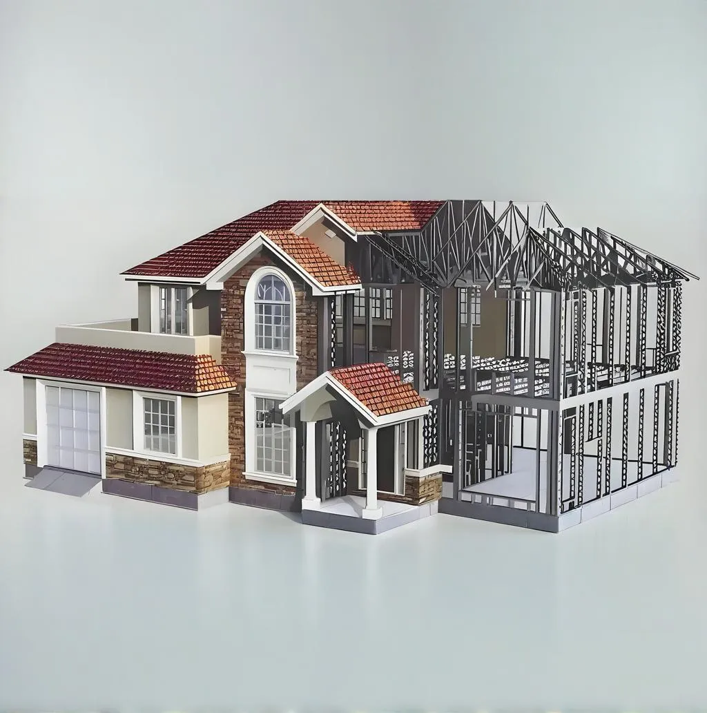 Eco Friendly Modular Homes Customizable Steel Frame... From Cnhonglu ...