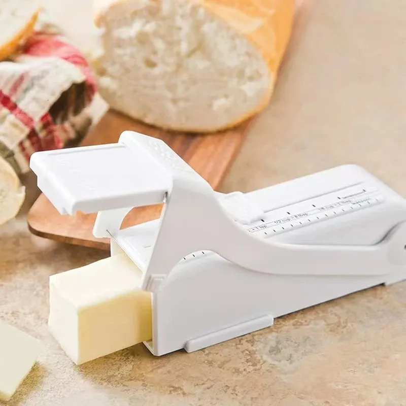 Adjustable Butter Cheese Dispenser with Stainless Steel Blade Cheese ...