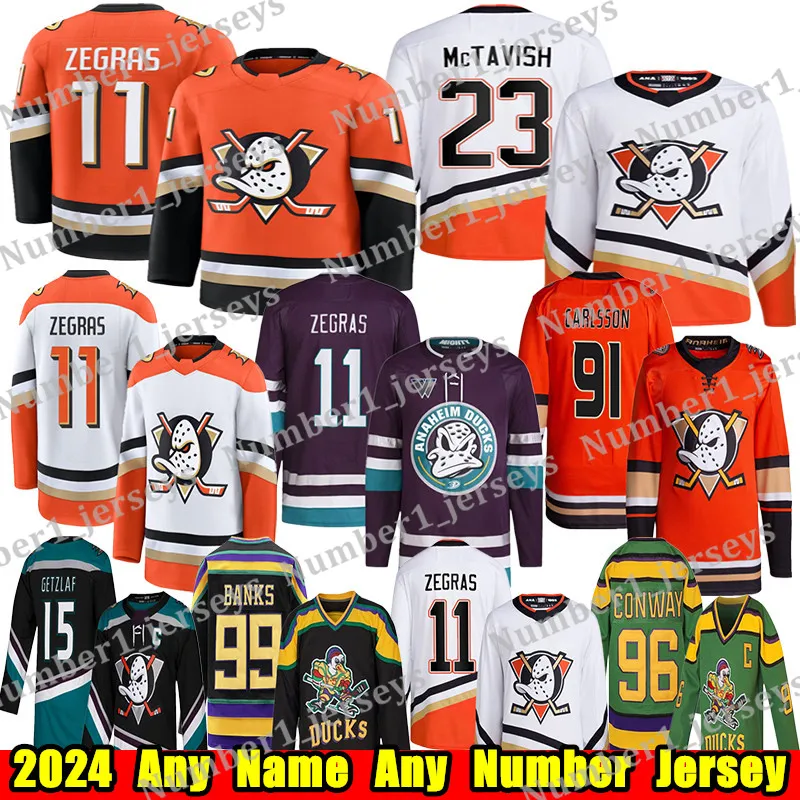 Anaheim Mighty Ducks Hockey Jerseys Trevor Zegras, Mason McTavish, Leo ...