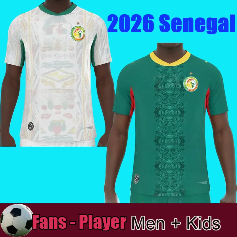 KOULIBALY Senegal World Cup Jersey 2026 Kids Football Shirt Home & Away ...