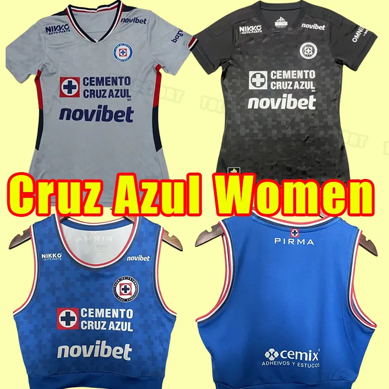 CD Cruz Azul Womens Soccer Jerseys 2025 2026 Liga MX Home, Away & 3rd ...