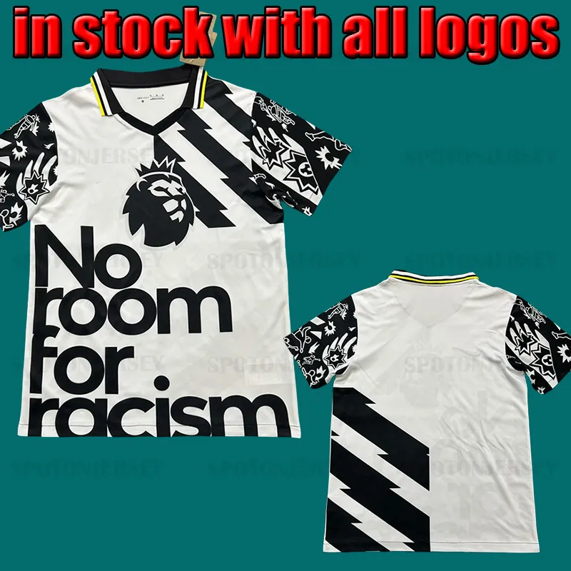 New Anti Racism Cool Soccer Kits Kit 25/26 Edition In White/Black ...