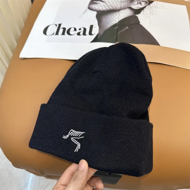 Winter Wool Knitted White Designer Beanie For Men And... From Fashion ...