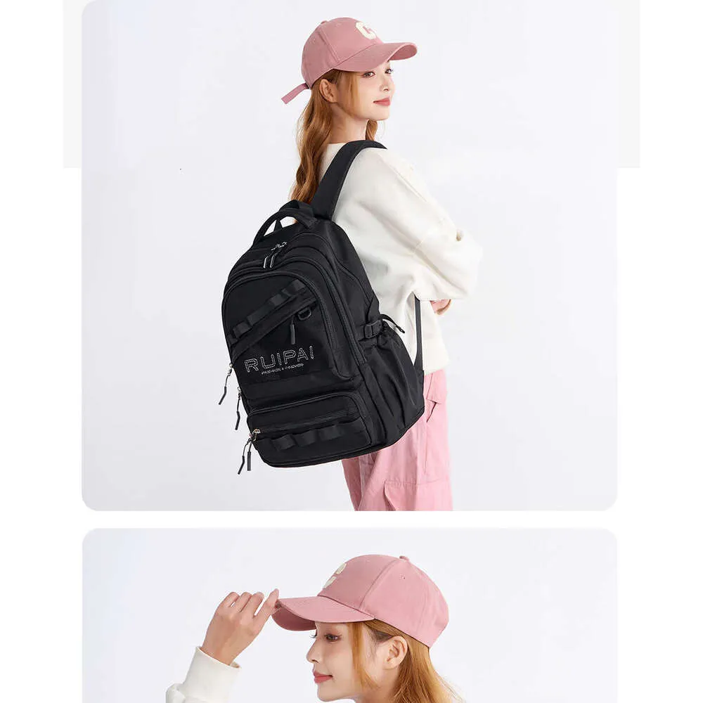 Ruipai Junior Student Spine Protection Backpack - Fashionable Large ...