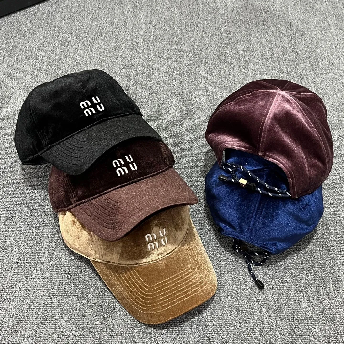 Designer Velvet Baseball Caps For Men And Women ... From Dh_0002, $10. ...