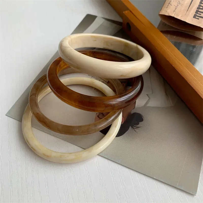 Retro Korean Resin Resin Bracelet For Women Forest Ins Style With ...