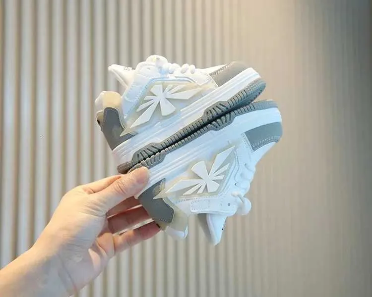 Children's Spring Autumn High Top Sneakers Boys Cotton Mid-Cut Soft ...