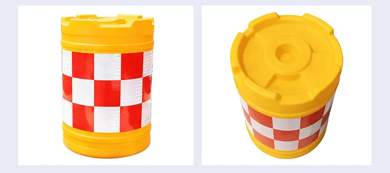 Anti-collision Barrel Made of Thickened PE Material, Shock-resistant ...