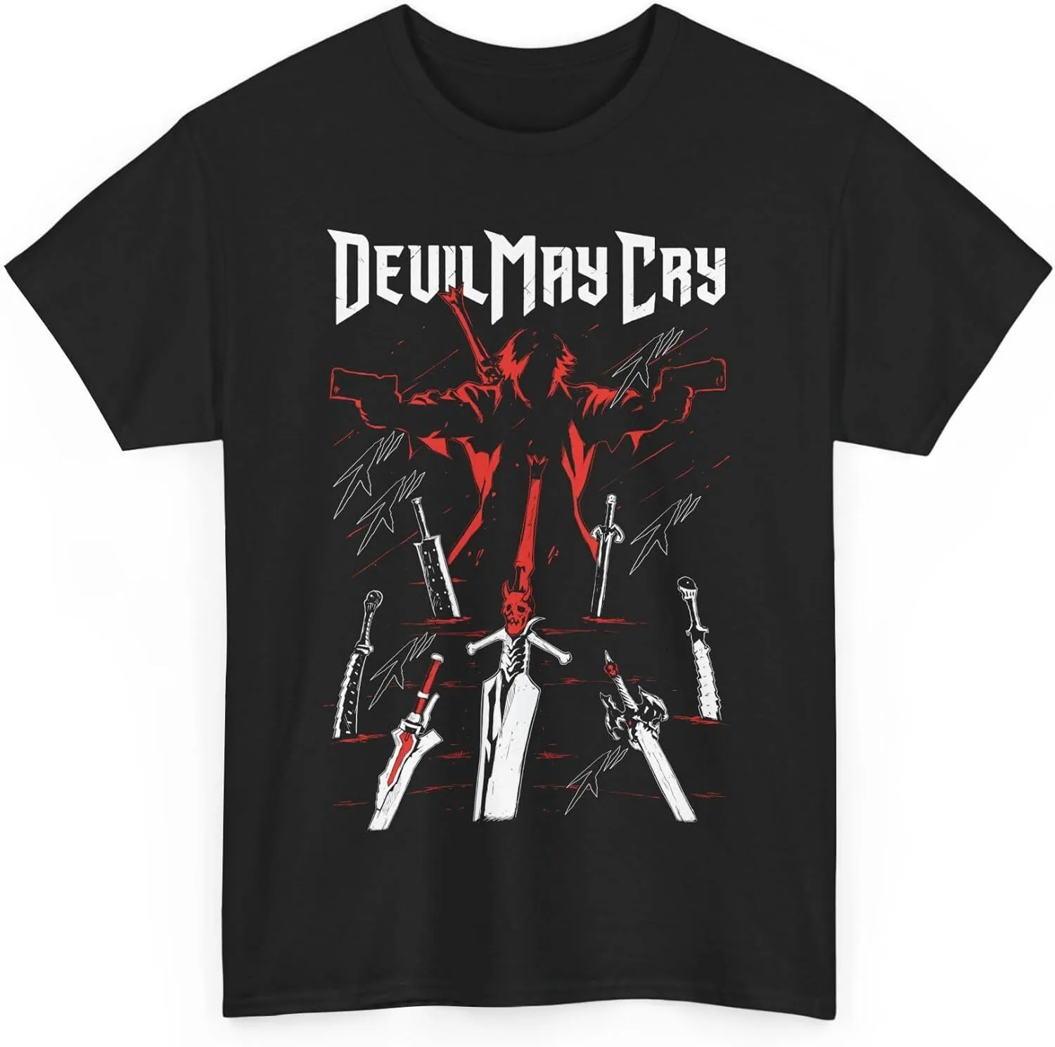 T Shirt For Mens Devil May Cry Dante Graphic Tee... From Cloch_shopping ...