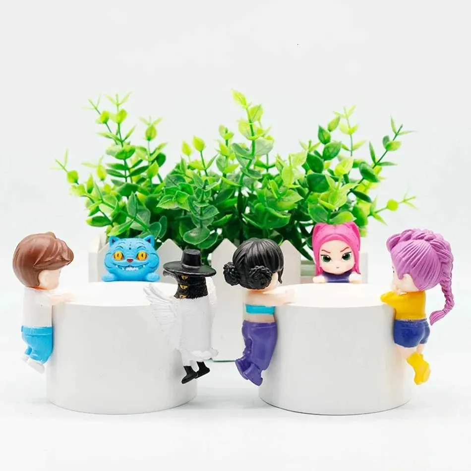 2025 Hot Selling K Pop Demon Hunters Blind Box Series Anime Figures ...