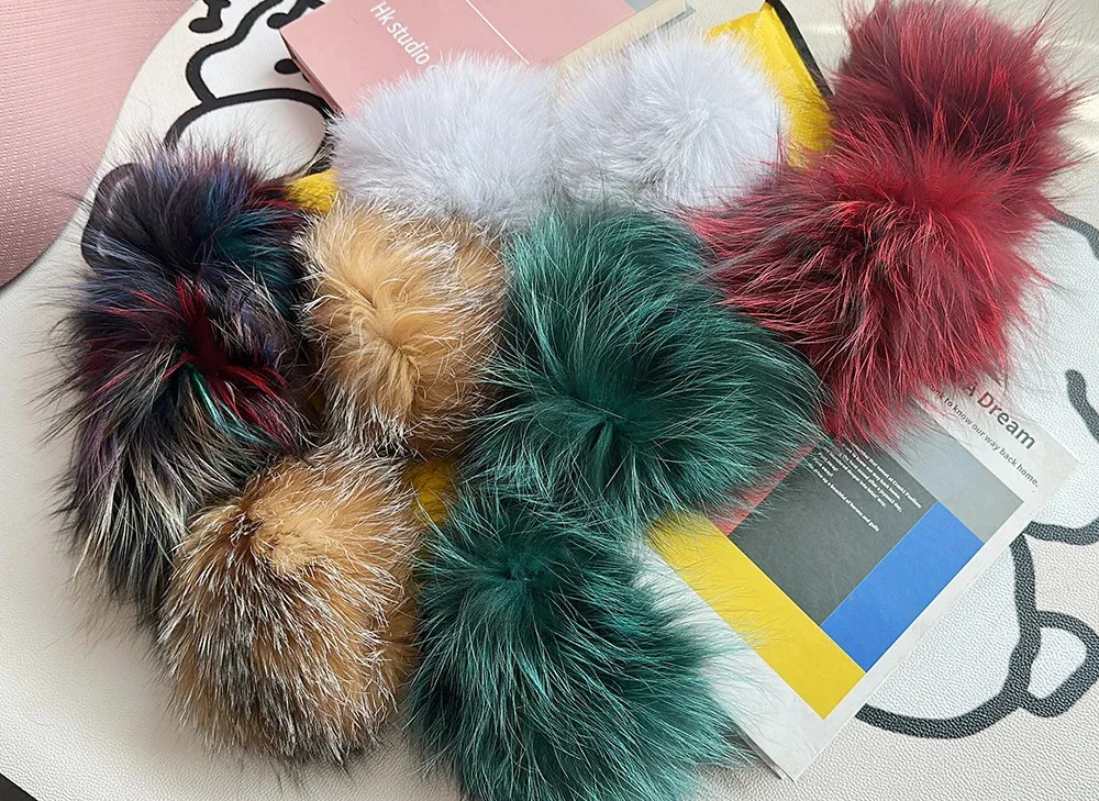 Fox Fur Arm Warmer Bamboo Fiber Knit Opera Length Wrist Cuff for Men ...