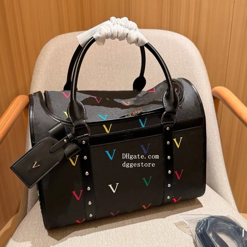 Designer Dog Purse Carrier, Classic Old Flower Pattern Leather Pet ...