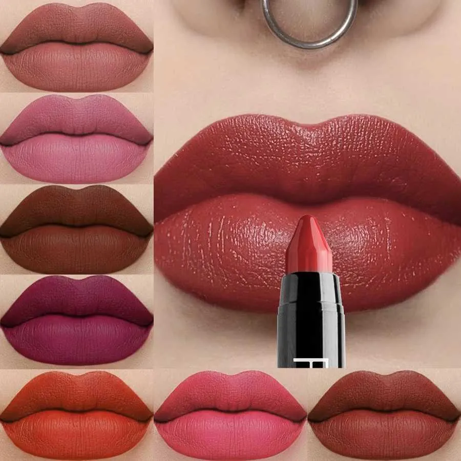 Waterproof Lip Liner Pen Velvet Matte Finish Smooth Lipstick for ...