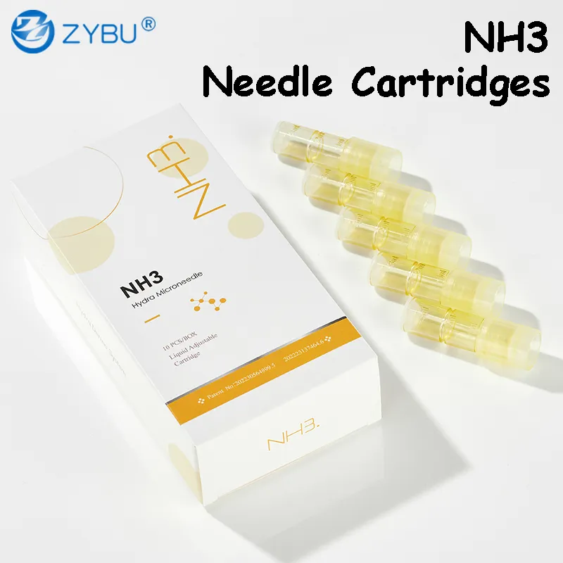 Microneedling Pen Cartridges Set, 12 Pin Nano Round Silicon Tips For ...