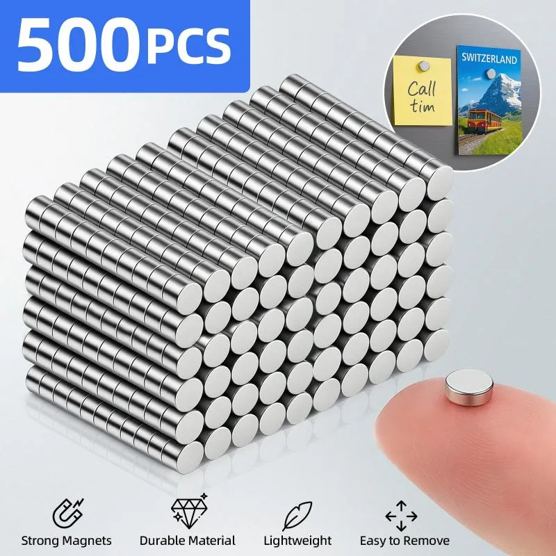 Hooks Small Magnets For Refrigerator Mini 3x1mm & 3x2mm Magnets For ...