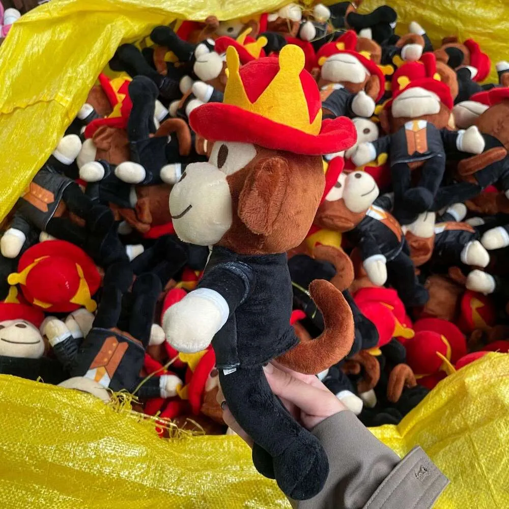 Steal a Brainrot Jandel Plush Doll Black Monkey with Red Hat Game ...
