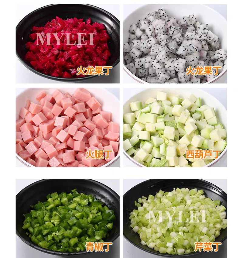 Electric Commercial Vegetable Dicer Machine for Carrots, Potatoes, and ...