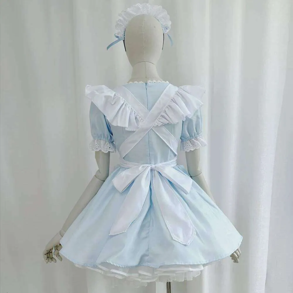 Japanese Anime Maid Uniform Cosplay Dress with Broadcloth and Lycra ...