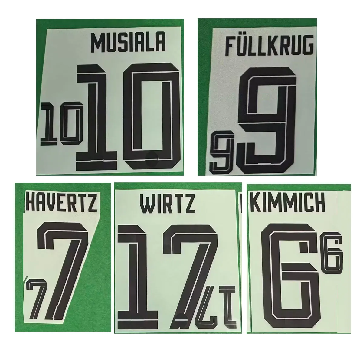 National Team Soccer Nameset Customize Any Name Number Printing With ...