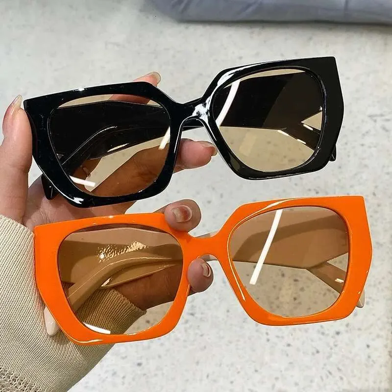 Vintage Brand Designer Polygon Sunglasses For Women And Men, Fashion ...