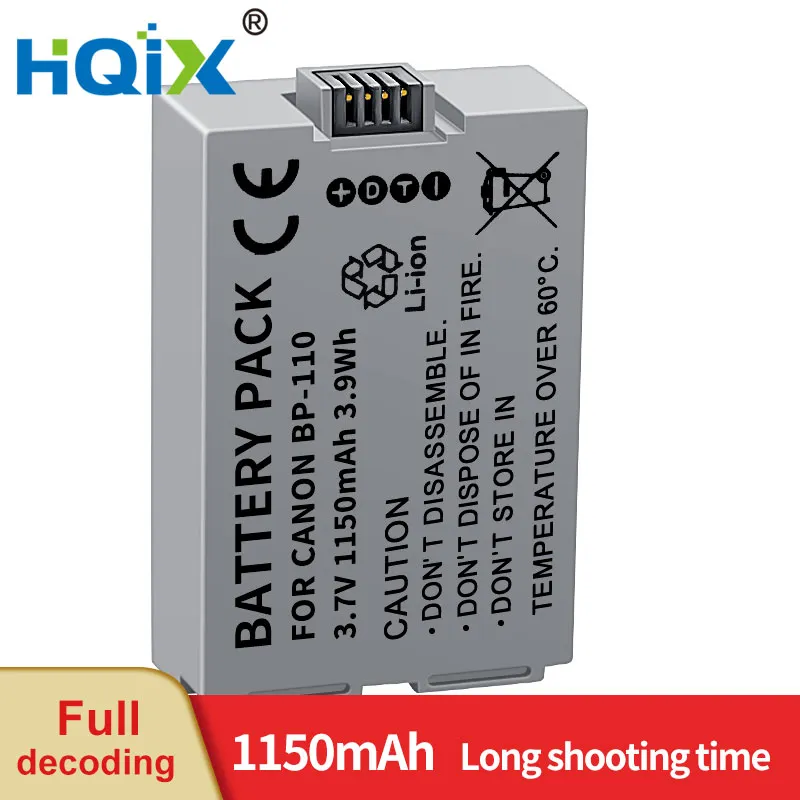 HQIX Battery Charger for Canon LEGRIA HF R26, R28, R206, R27, R205 ...